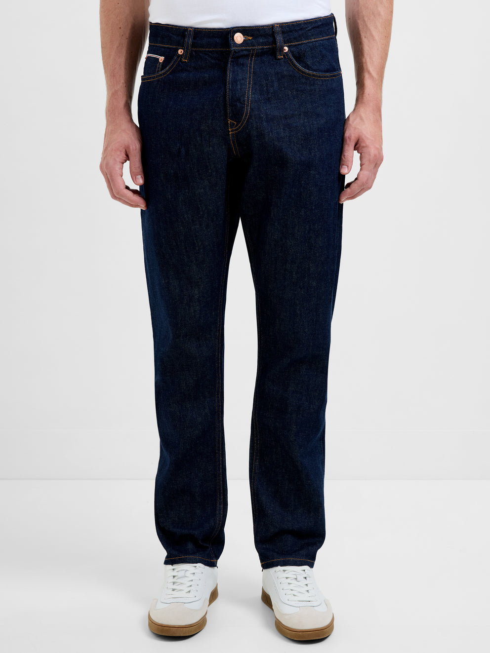 Slim Fit Selvedge Denim Indigo Blue | French Connection UK