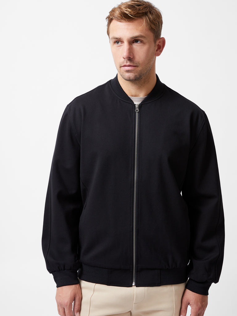 Scuba Bomber Jacket Black | French Connection UK