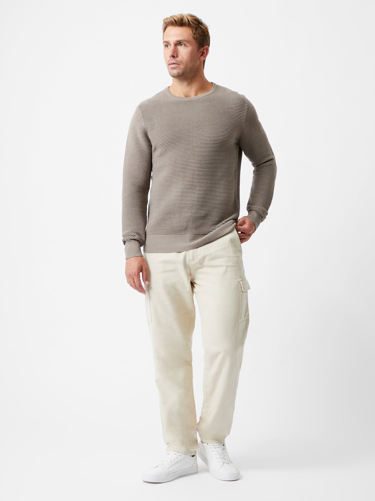 Ottoman Jumper Taupe | French Connection UK