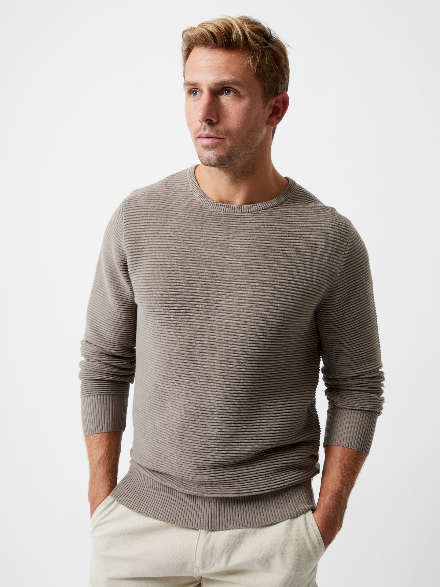 Ottoman Jumper Taupe | French Connection UK