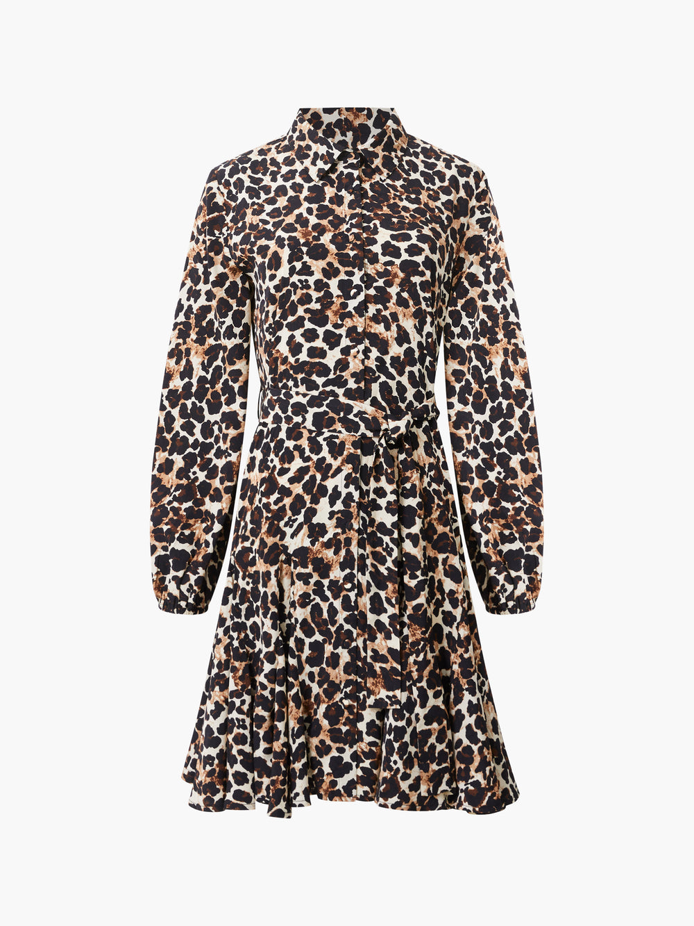 Leopard Print Swing Dress Multi | French Connection UK