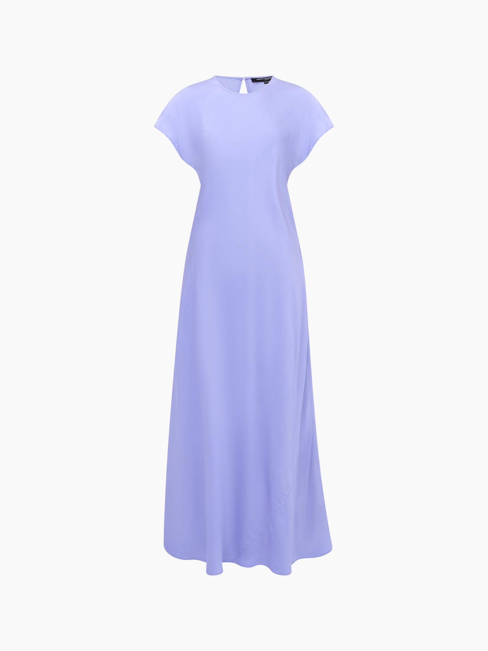 Ennis Eco Satin Column Shape Dress Pale Iris | French Connection UK