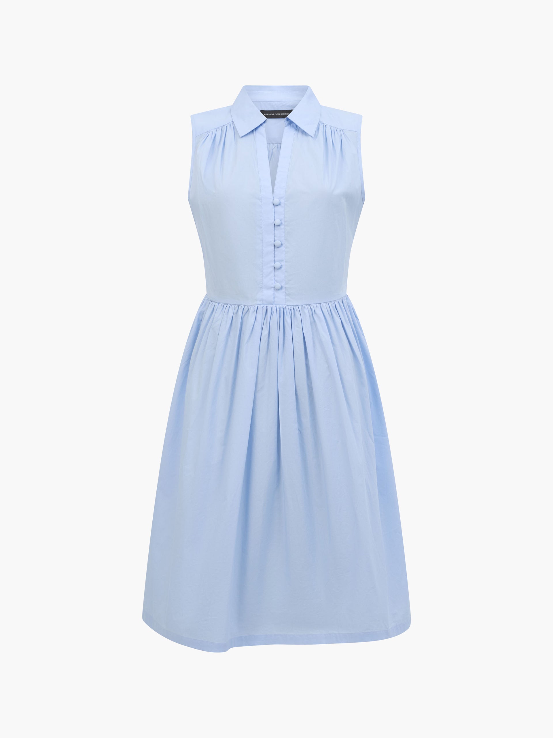 Sleeveless Smock Dress Cashmere Blue | French Connection UK