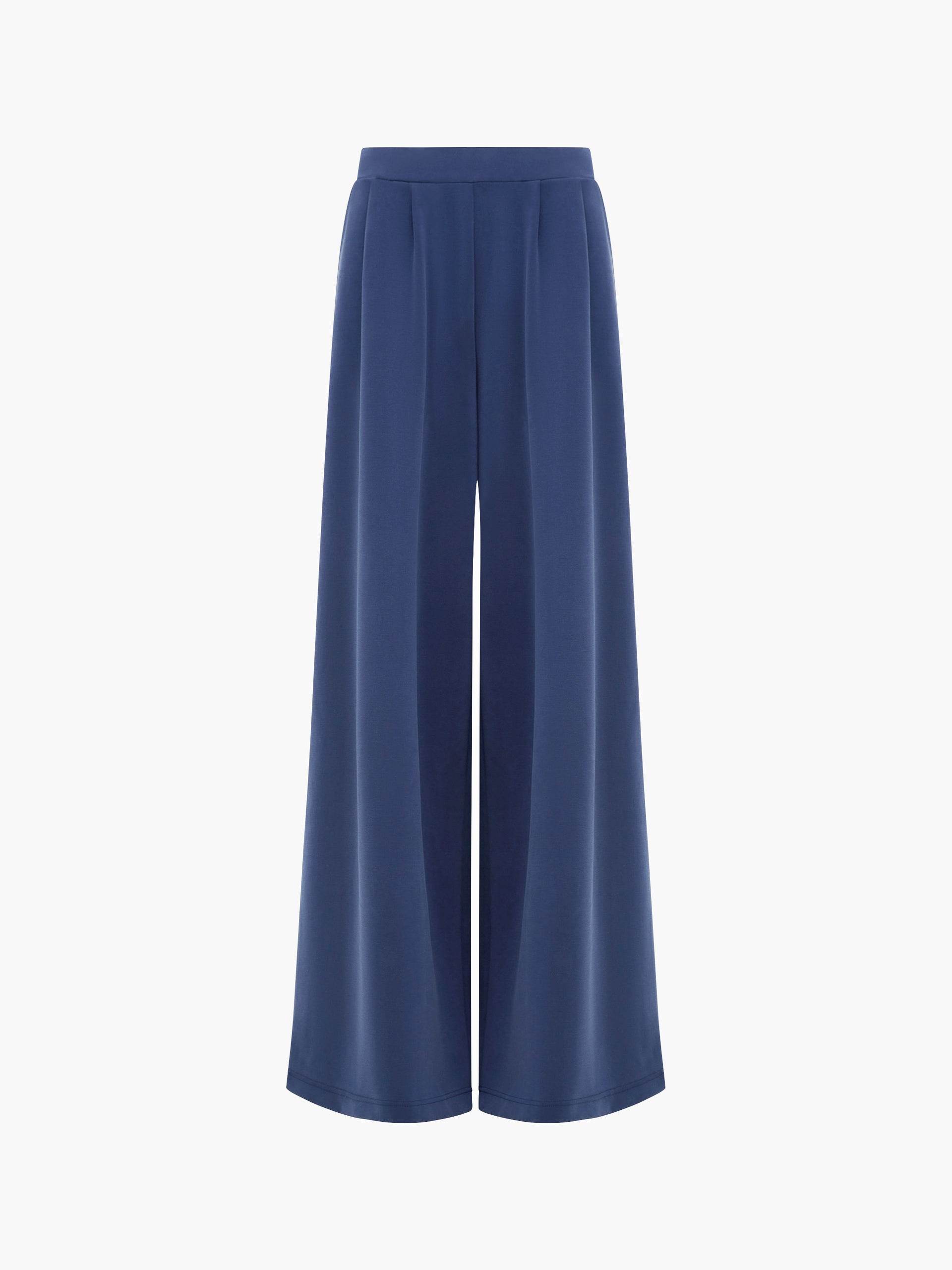 Wren Wide Leg Trousers Midnight Blue | French Connection UK