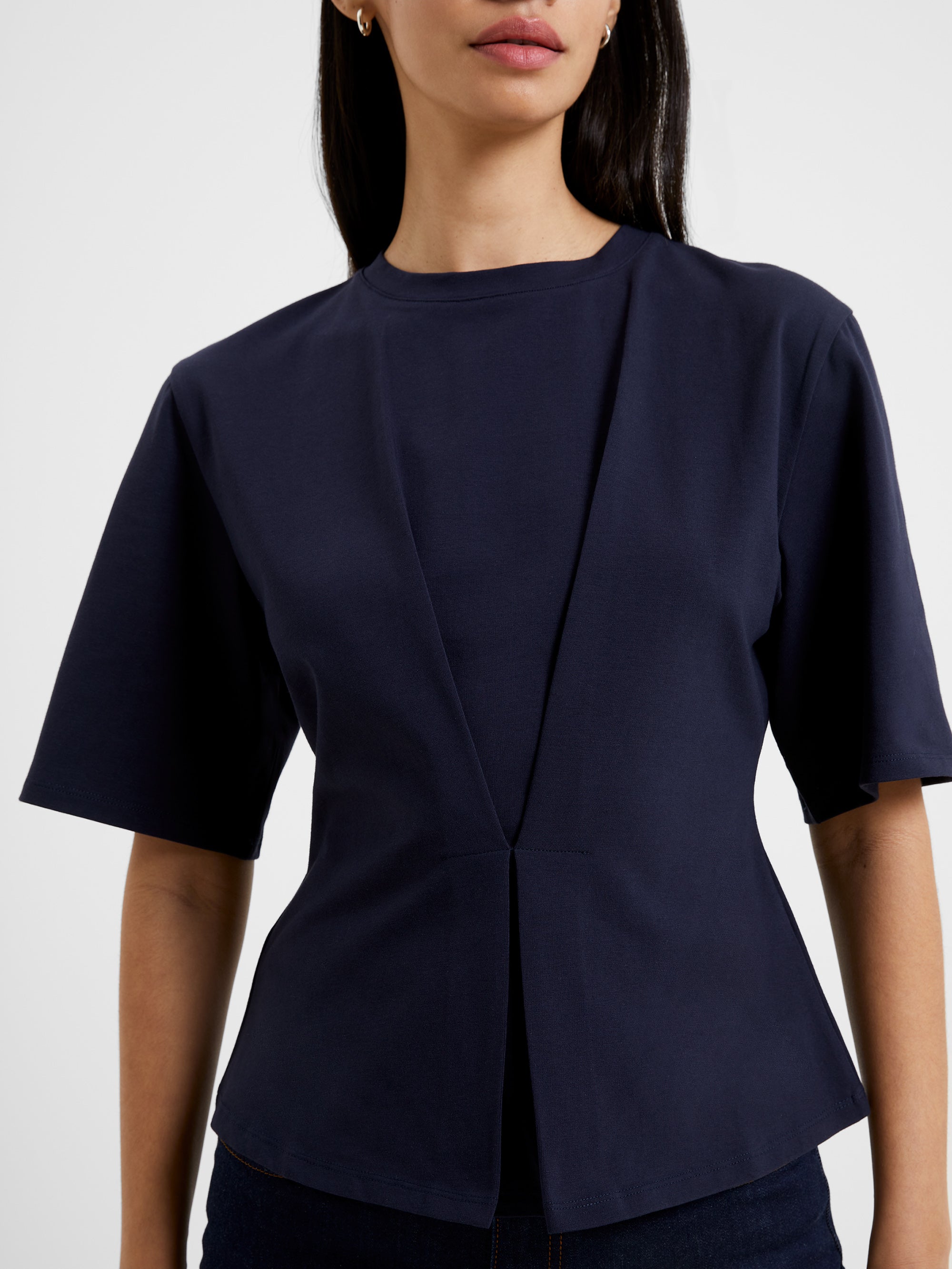 Pearl Top Utility Blue | French Connection UK