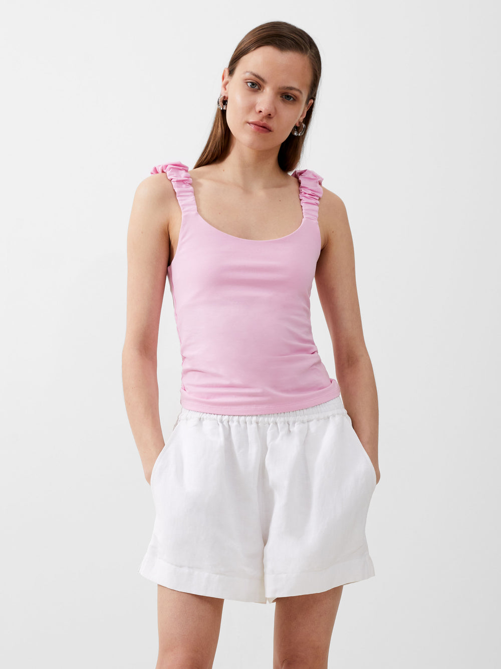 Rallie Gwyneth Mix Top Strawberry Shake | French Connection UK