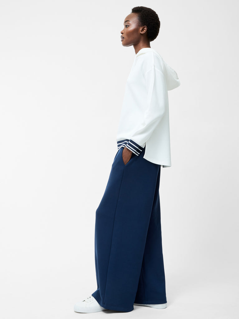 Tipping Overhead Hoodie Summer White/Midnight | French Connection UK