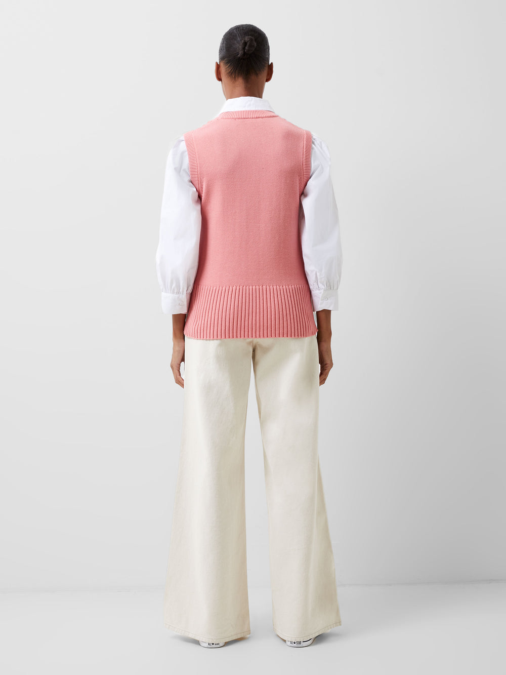 Mozart Popcorn Shirt Jumper Pink Blossom | French Connection UK