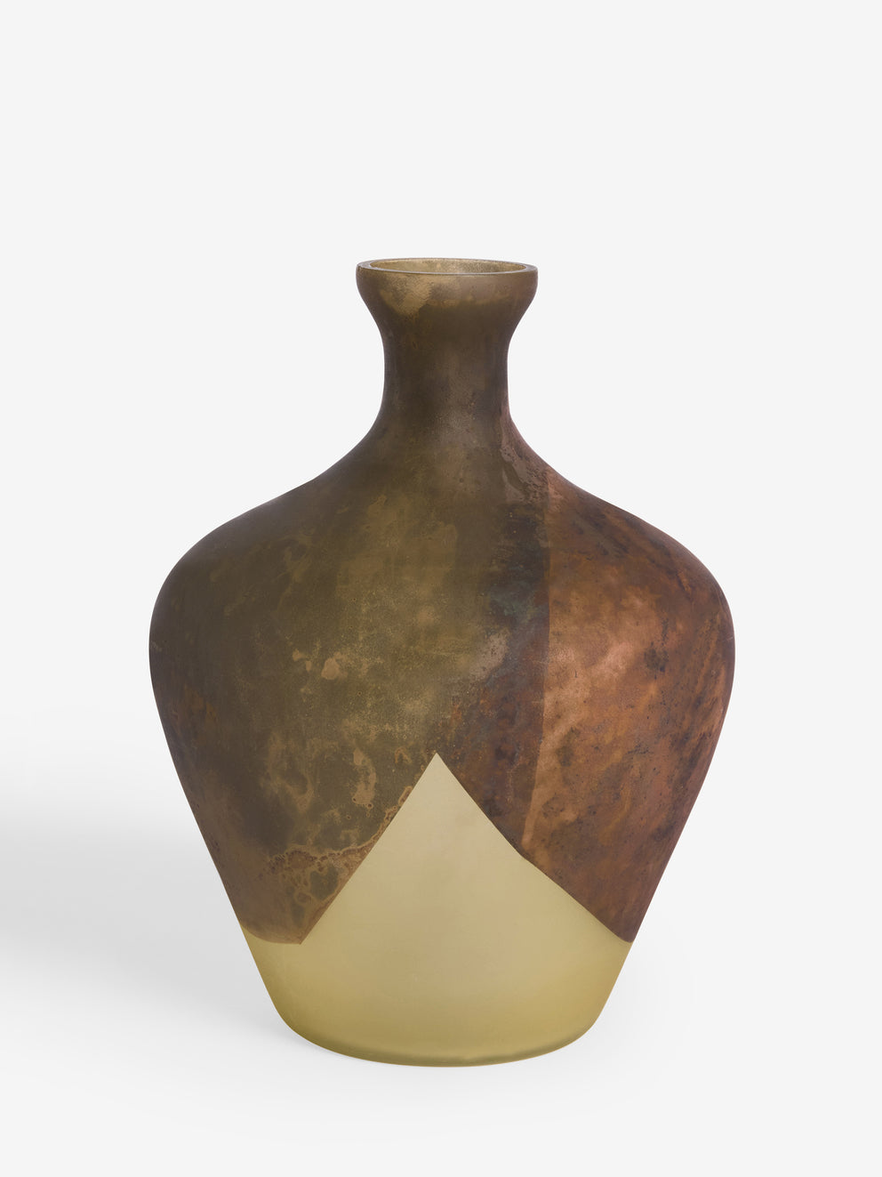Dip Effect Vase Brown | French Connection UK