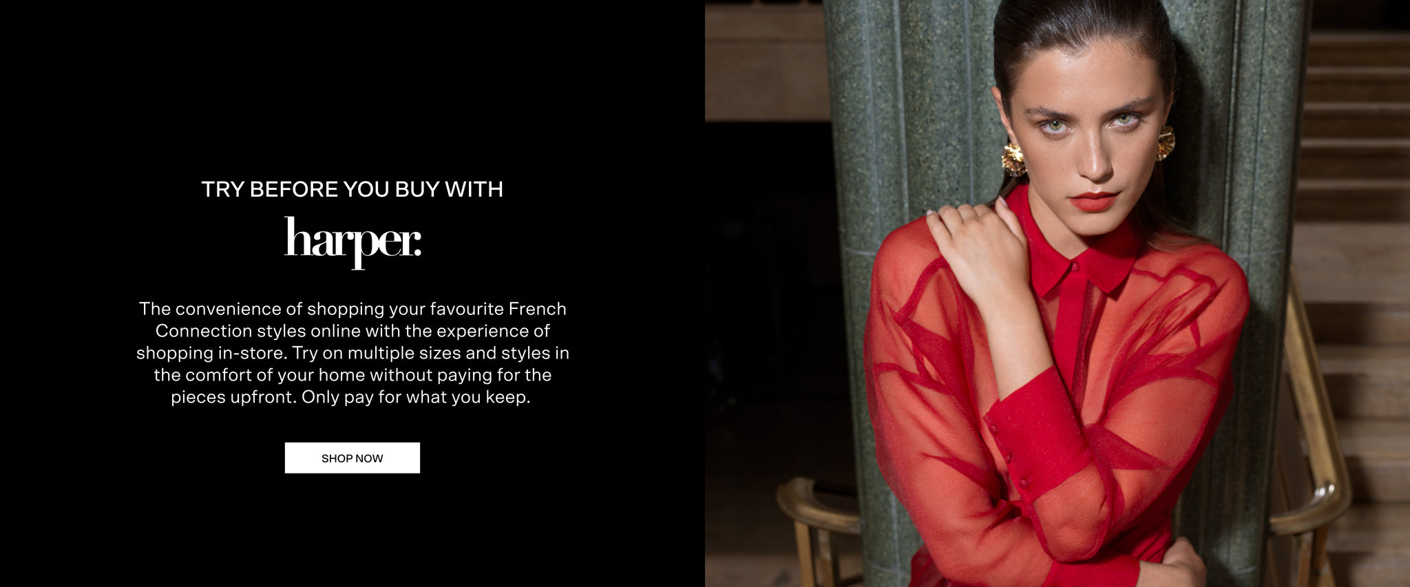 Try Before You Buy with Harper | French Connection UK
