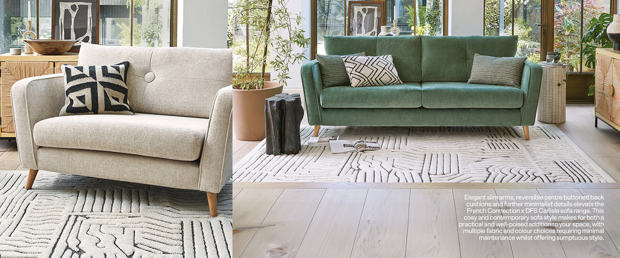 DFS Sofa collection | French Connection UK