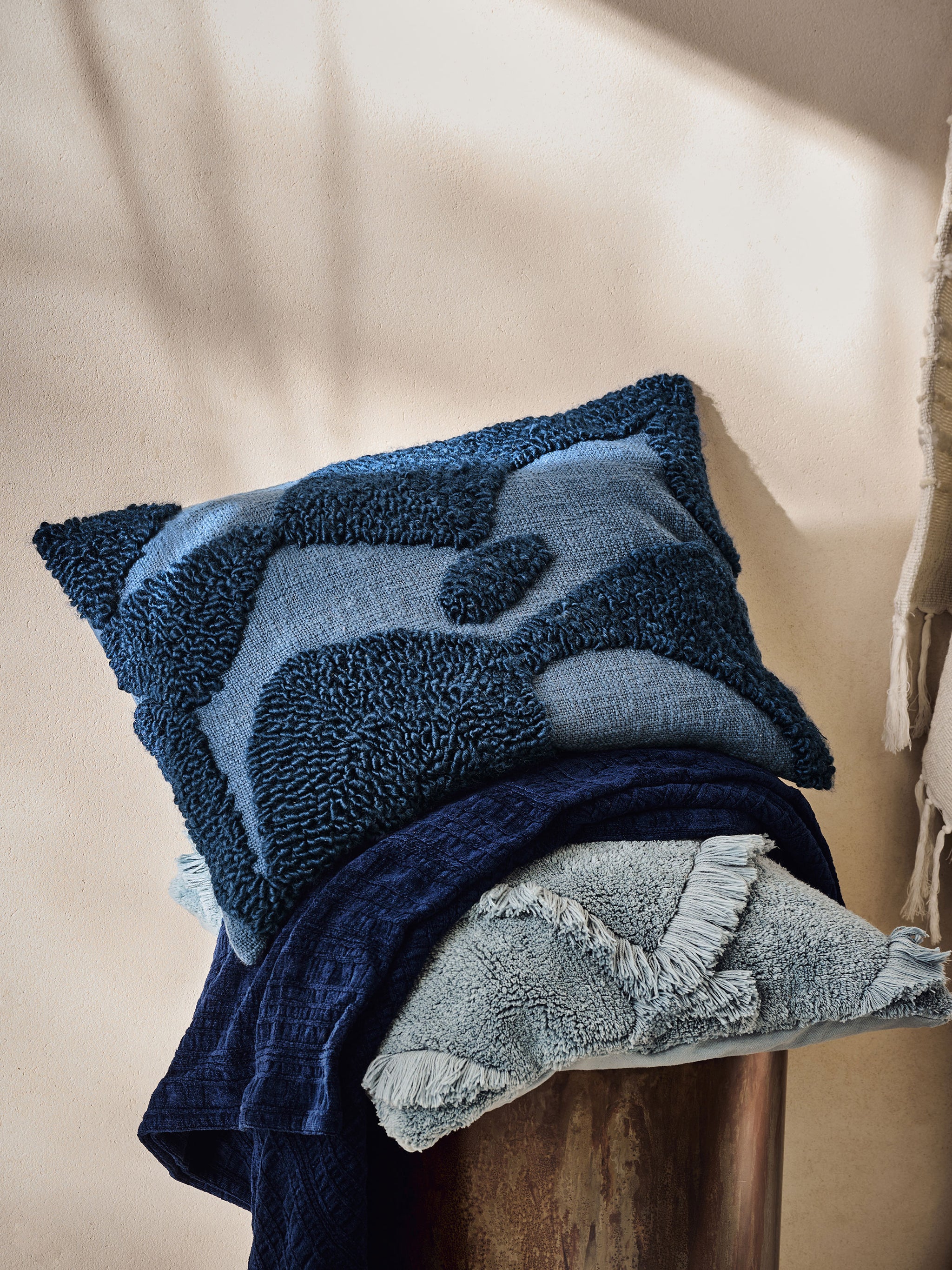 Pouffes & Floor Cushions | Moroccan Pouffe | French Connection UK