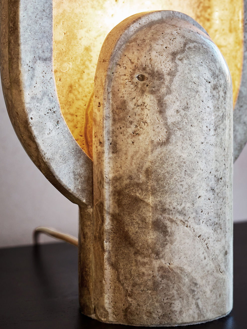 Rapoko Table Lamp Natural Brown | French Connection UK