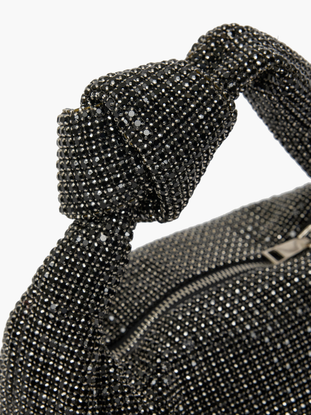 Knot Diamante Bag Black | French Connection UK