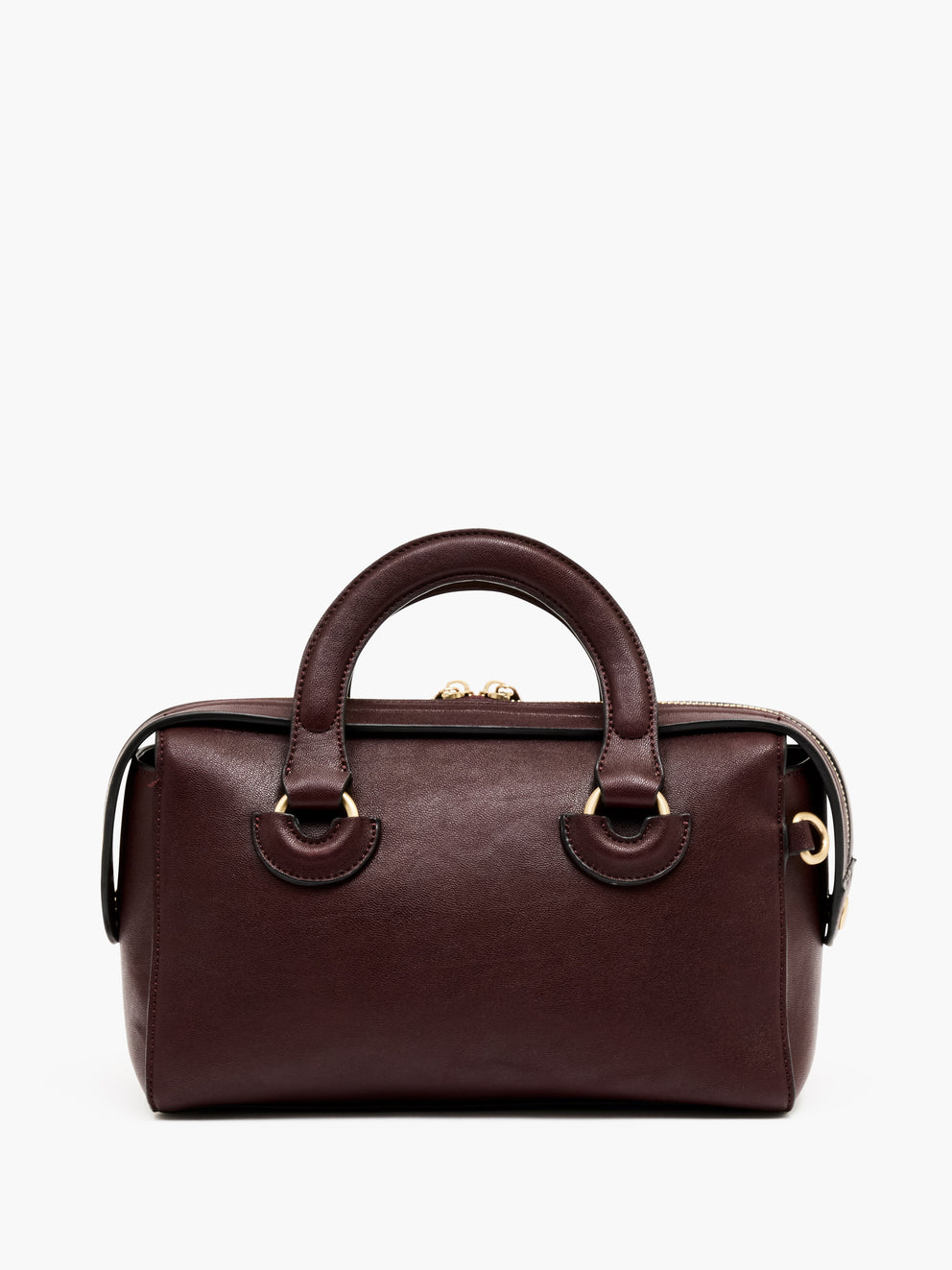 Small Bowler Bag Deep Burgundy | French Connection UK