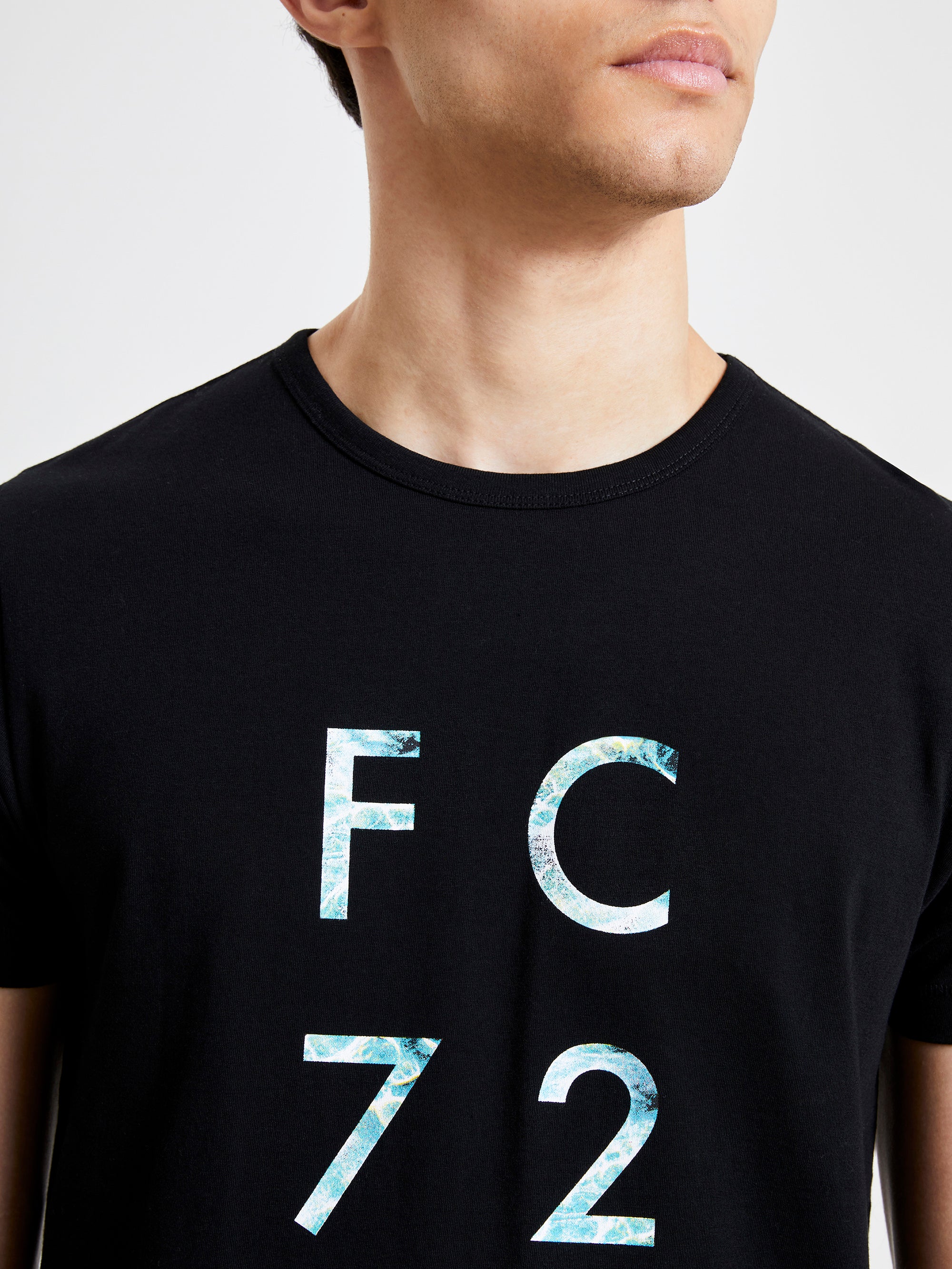 French Connection 72 Crew Neck T-Shirt Black | French Connection UK