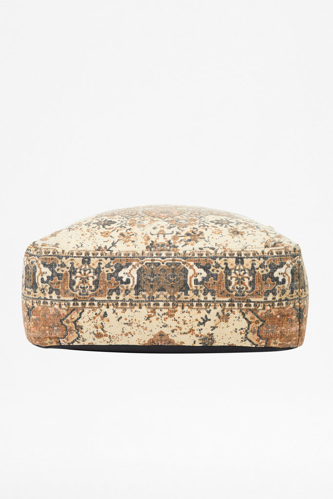 Natural Kasbar Pouffe Natural | French Connection UK