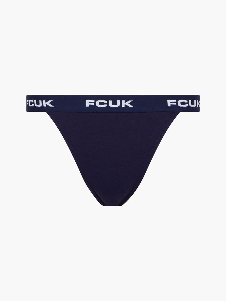 3 Pack FCUK Logo Tanga Briefs | French Connection UK