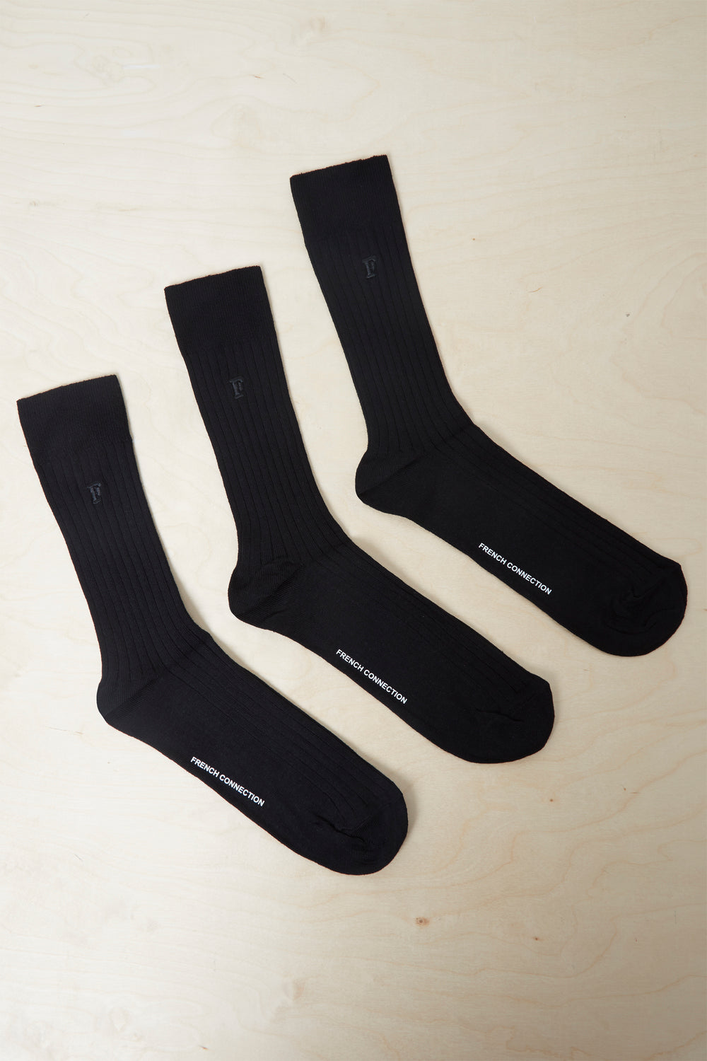 Fencing Basics Socks Black | French Connection UK