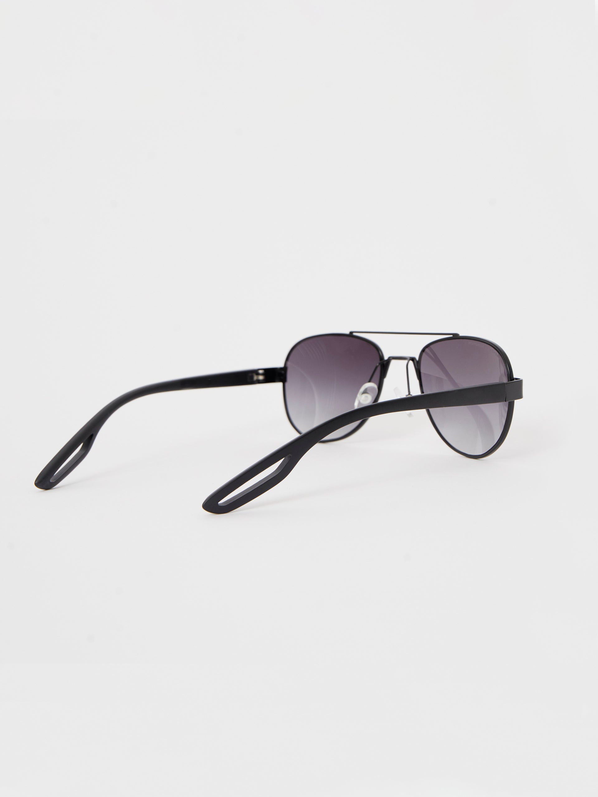 Metal D-Frame Sunglasses Black | French Connection UK