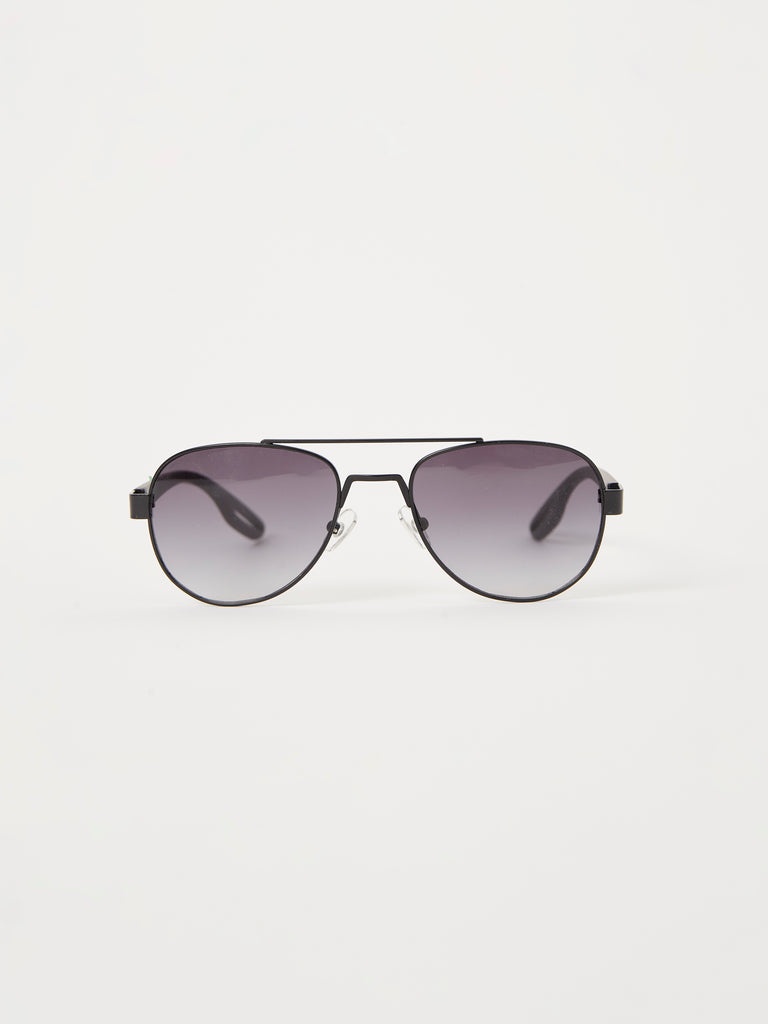 Metal D-Frame Sunglasses Black | French Connection UK